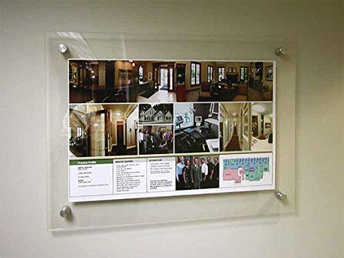 Clear Acrylic Display Stand | Acrylic Sandwich Sheet-(08 INCH x 15 INC ...