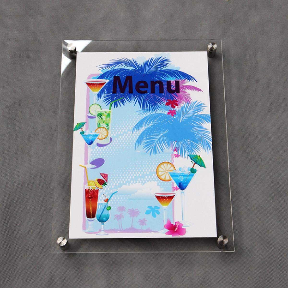 Clear Acrylic Display Stand | Acrylic Sandwich Sheet -(12INCH x 18 INC ...